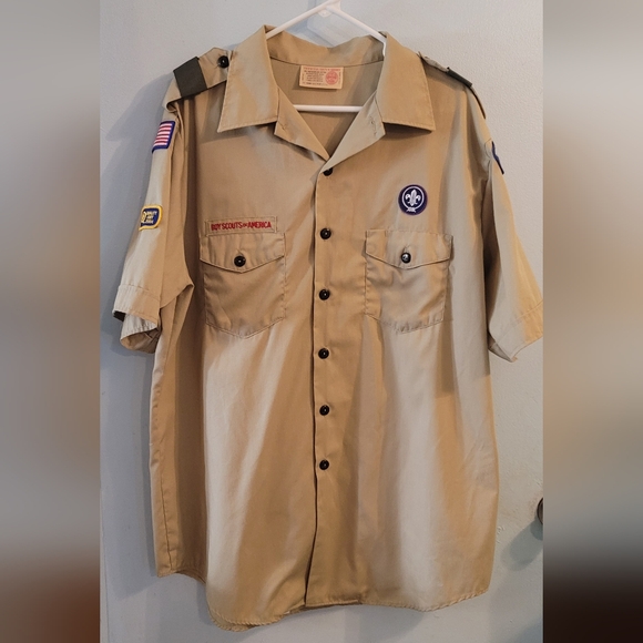 BSA | Shirts | Bsa Boyscout Of America Boy Scout Uniform Shirt Short ...